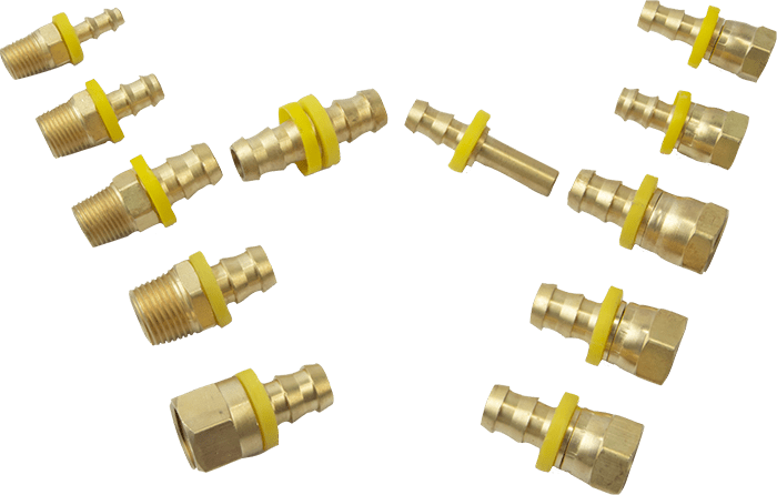 Push-on barb fittings - Manek Metalcraft